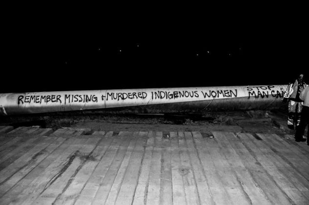 Water Protectors Lock Together Inside Pipeline, Shut Down Last Stretch ...