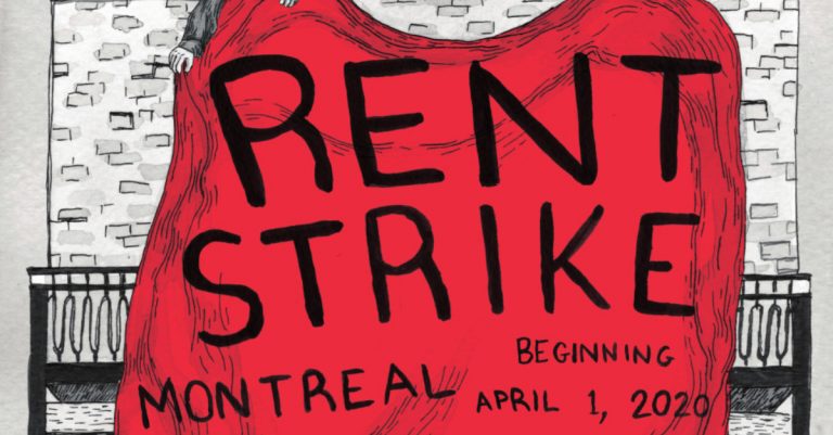 Montreal: Rent Strike – Beginning April 1st, 2020 | It's Going Down